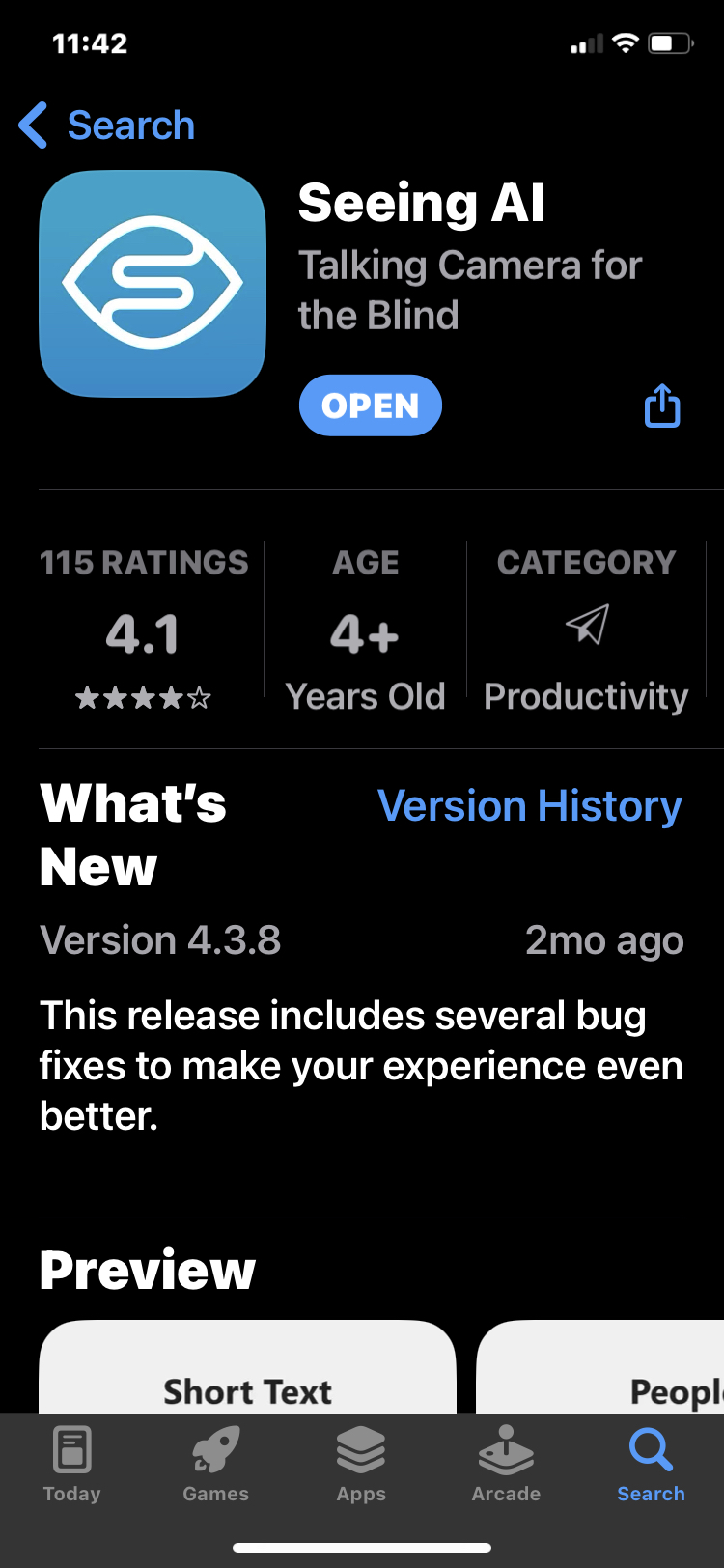 Use Siri shortcuts and seeing AI to scan and recognise products